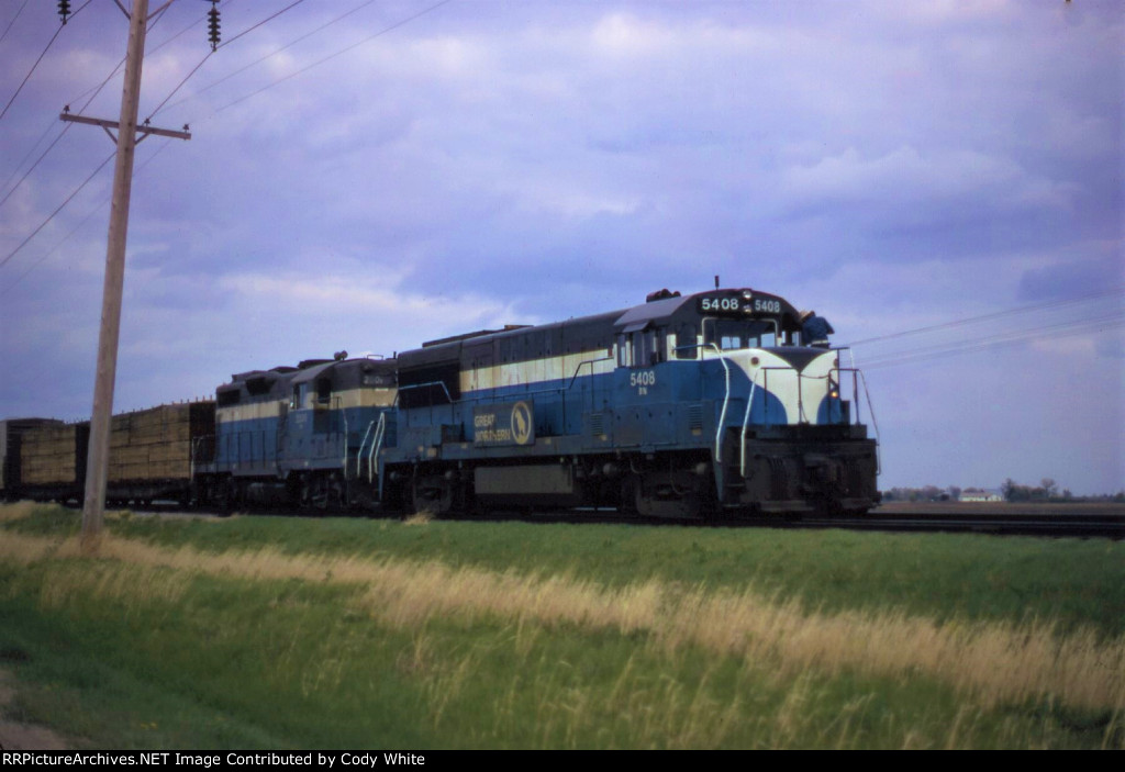 Burlington Northern U25B 5408